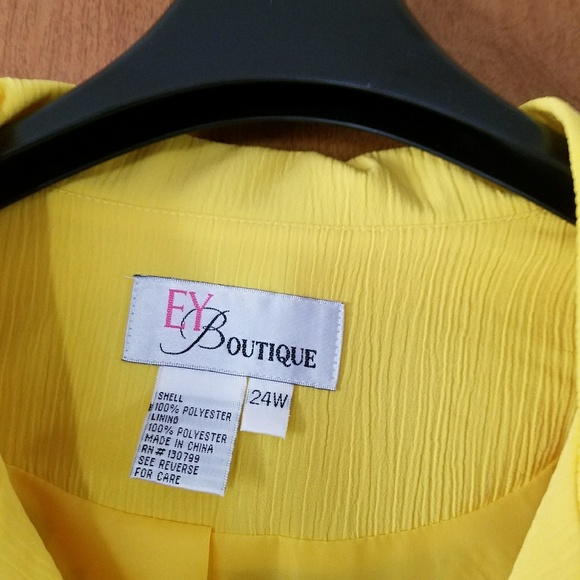 EY Boutique | Dresses | Ey Boutique Yellow Dress | Poshmark